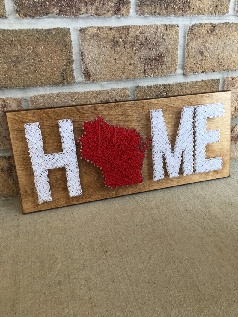 Custom Made to Order Home State String Art Board - Etsy