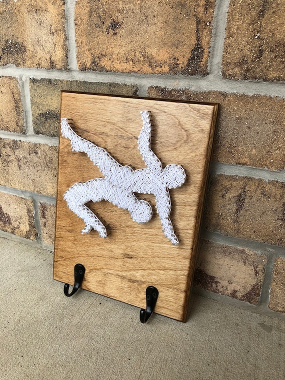 Custom Made to Order Wrestling String Art With Hooks for | Etsy