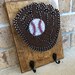 Custom Made to Order Baseball Glove String Art Board With Two Single ...