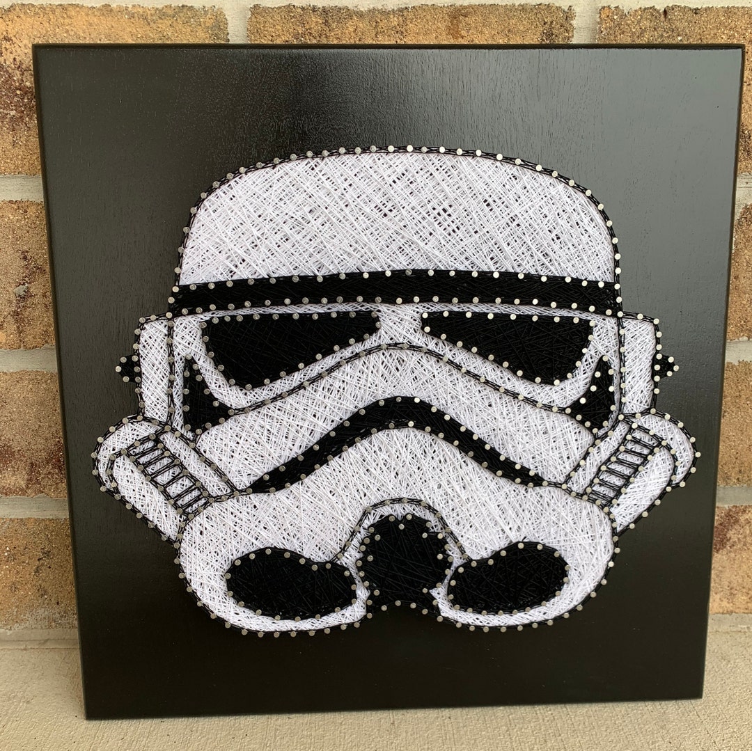 Custom Made to Order Star Wars Stormtrooper String Art Board - Etsy