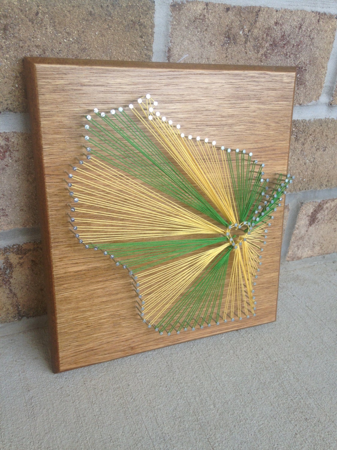 Custom Made to Order Wisconsin String Art | Etsy