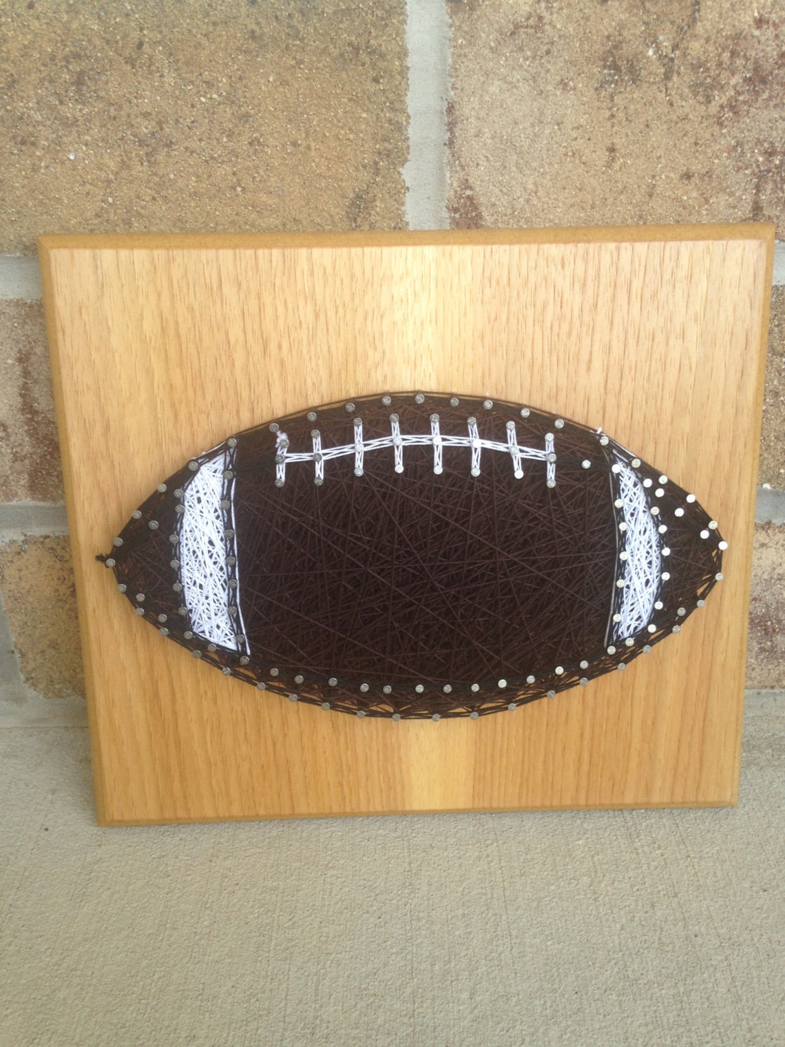 Made to Order String Art Football - Etsy