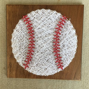 Custom Made to Order Baseball String Art - Etsy