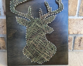 Deer String Art - Etsy