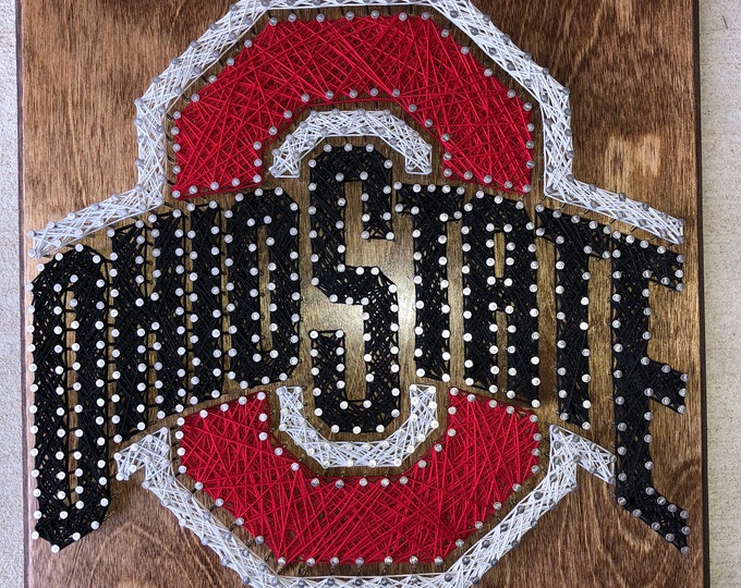 Custom Made to Order NCAA Ohio State College String Art Board - Etsy