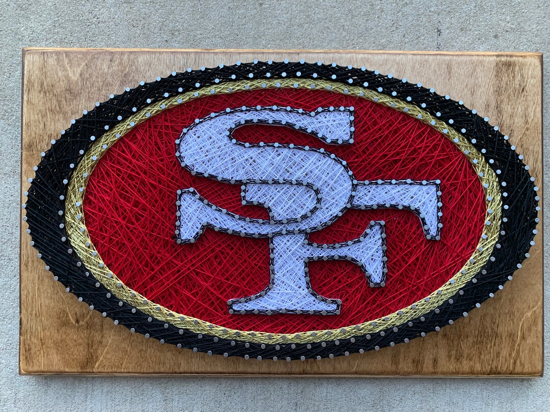 Custom Made to Order San Francisco 49ers NFL String Art Board - Etsy