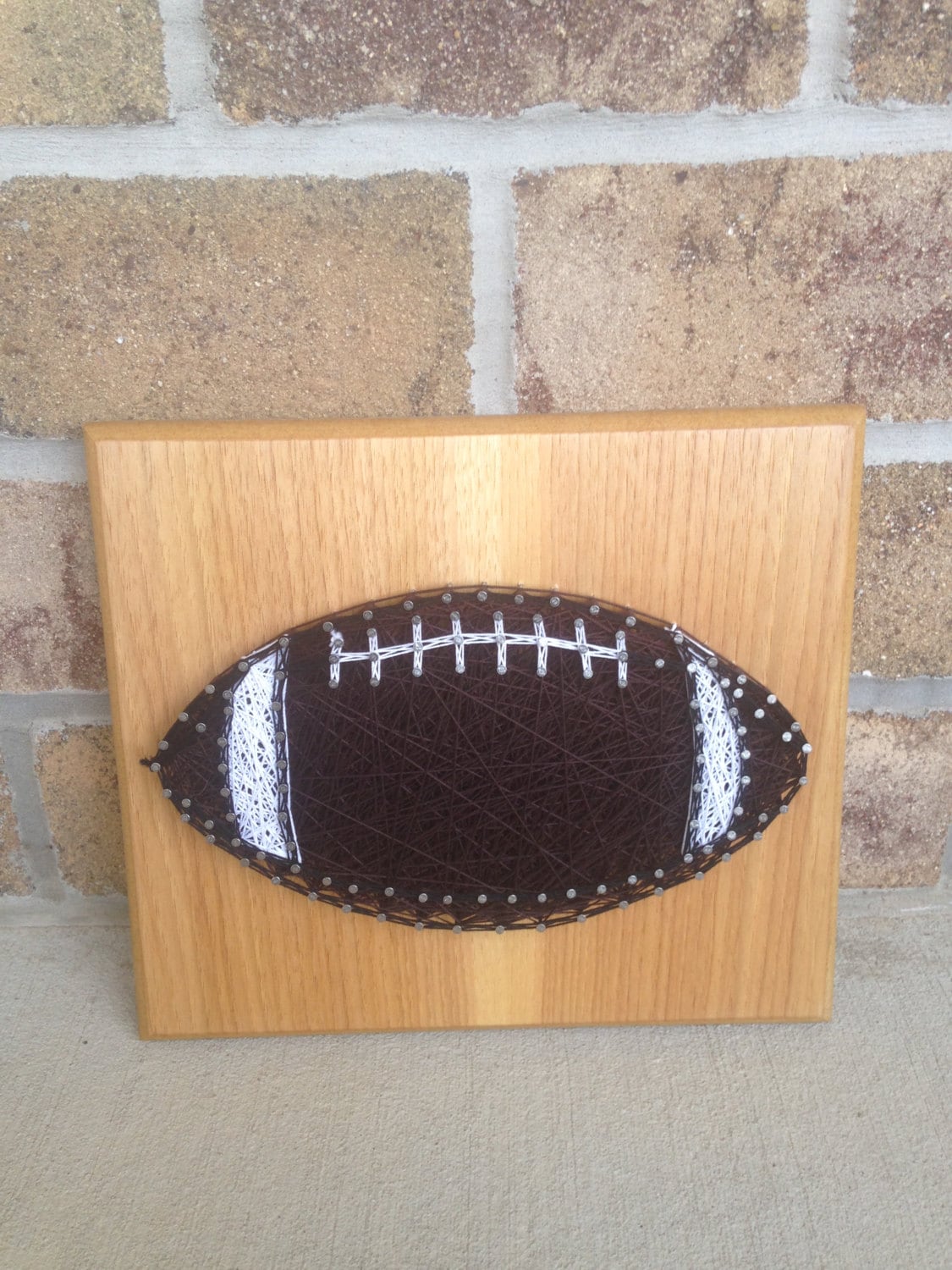 Made to Order String Art Football - Etsy