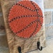 Custom Made to Order Basketball String Art Board With Single - Etsy