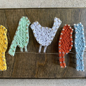Custom Made to Order Birds on Wire String Art - Etsy
