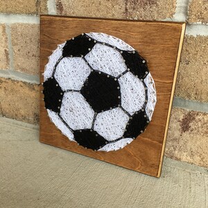 Custom Made to Order Soccer String Art Board - Etsy
