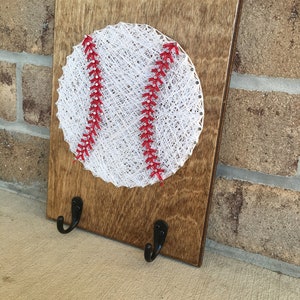 Custom Made to Order Baseball String Art Board With Single Hooks for ...