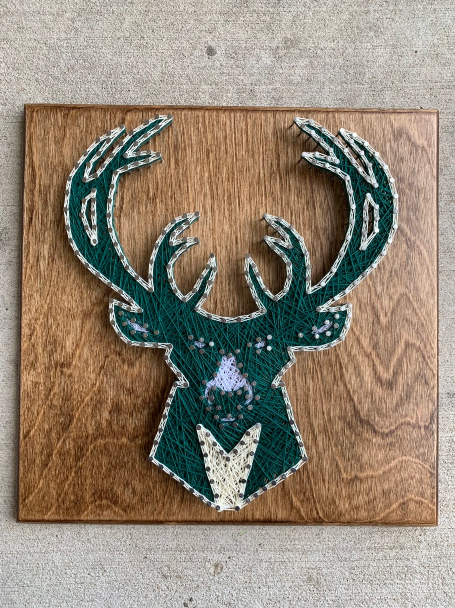 Custom Made to Order NBA Milwaukee Bucks String Art Board - Etsy UK