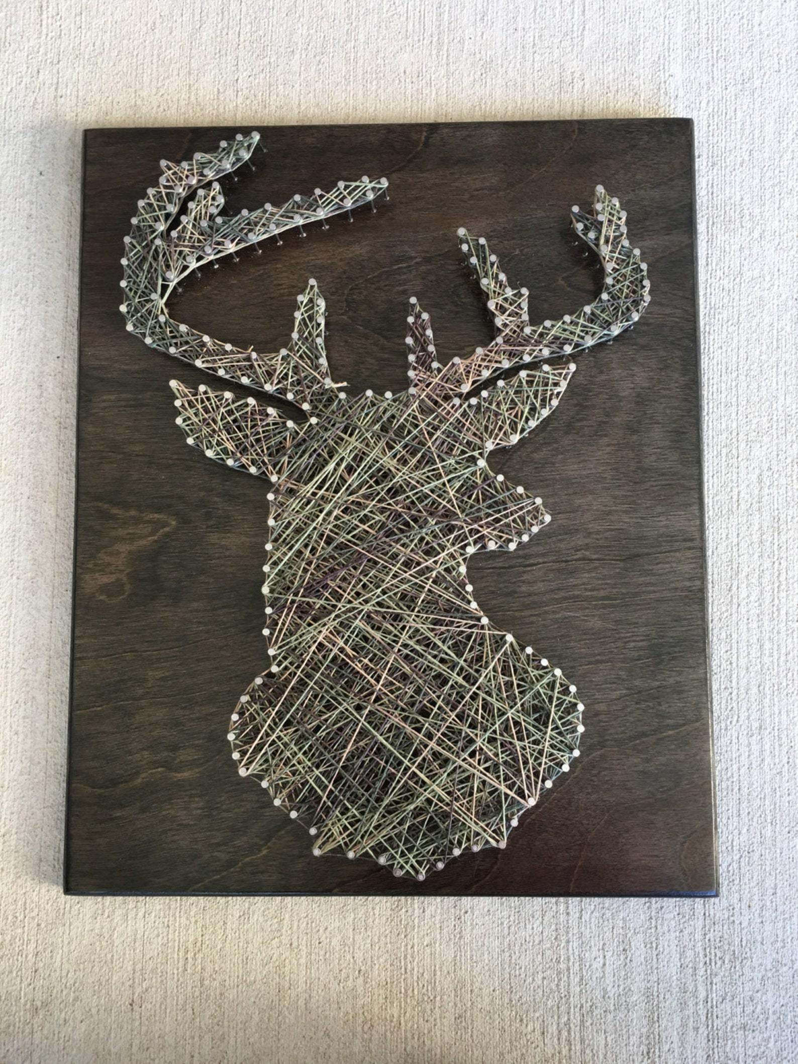Custom Made to Order Buck Deer String Art | Etsy Canada