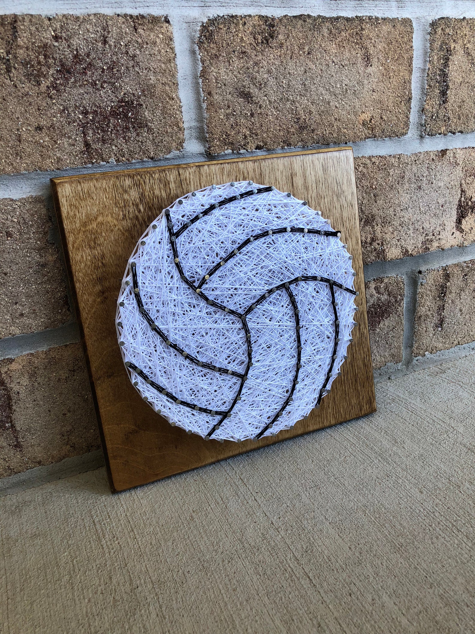 Custom Made to Order Volleyball String Art Board - Etsy