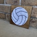 Custom Made to Order Volleyball String Art Board - Etsy