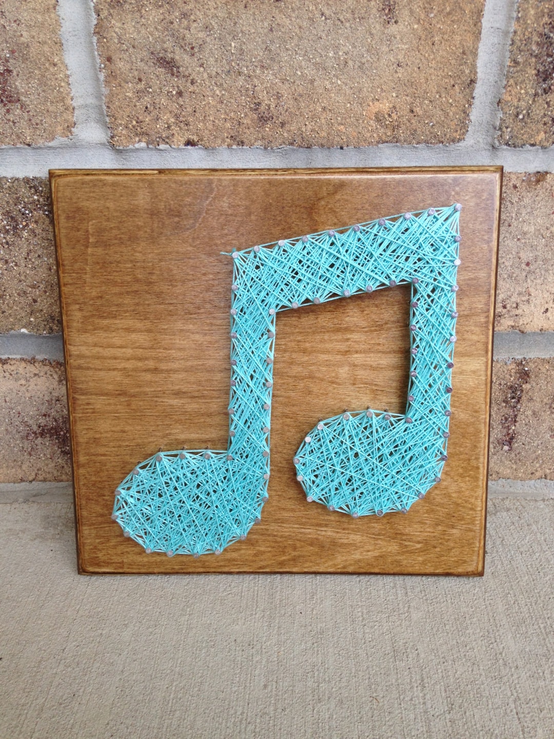 Custom Made to Order String Art Music Notes - Etsy