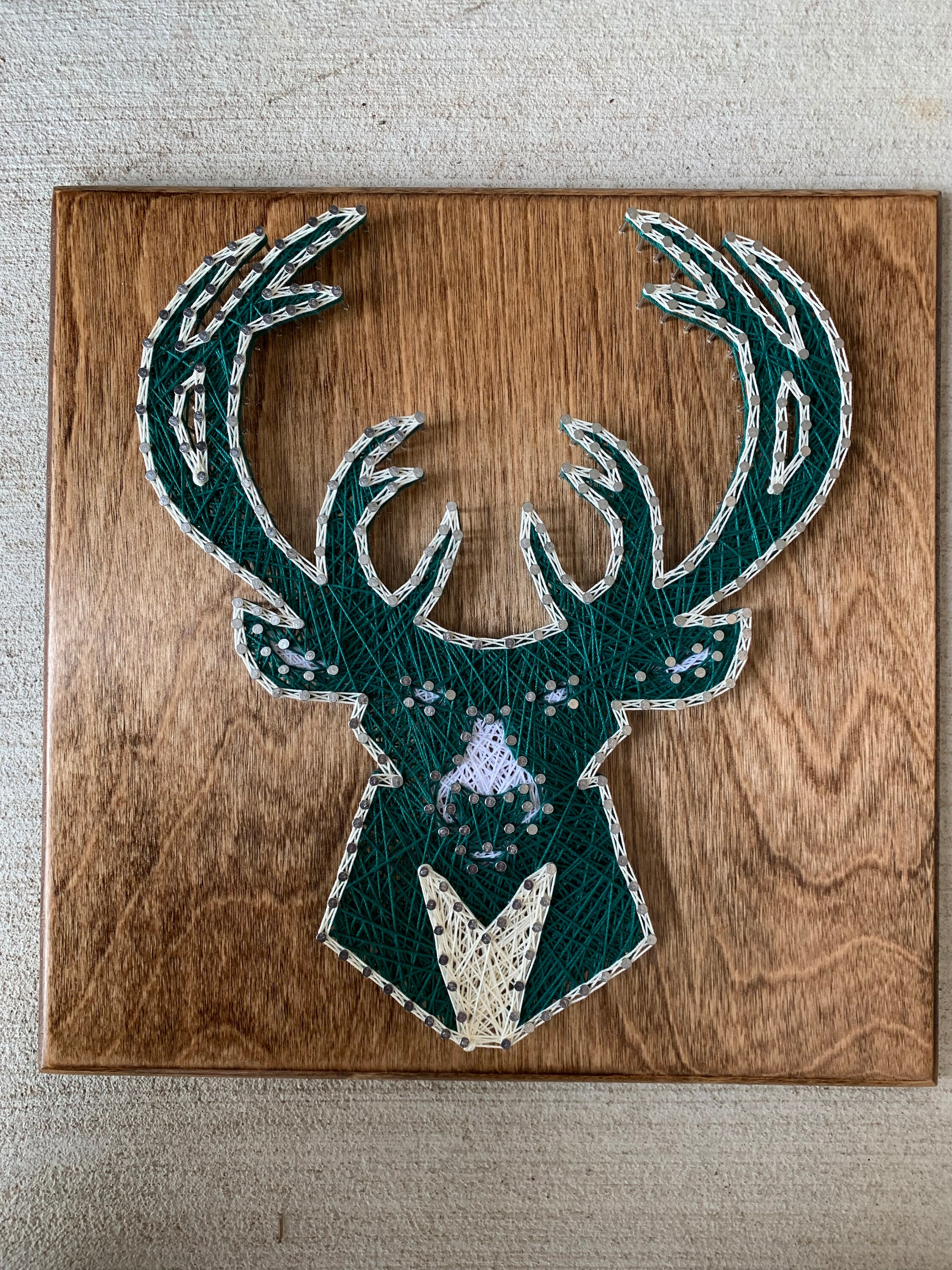 Custom Made to Order NBA Milwaukee Bucks String Art Board | Etsy
