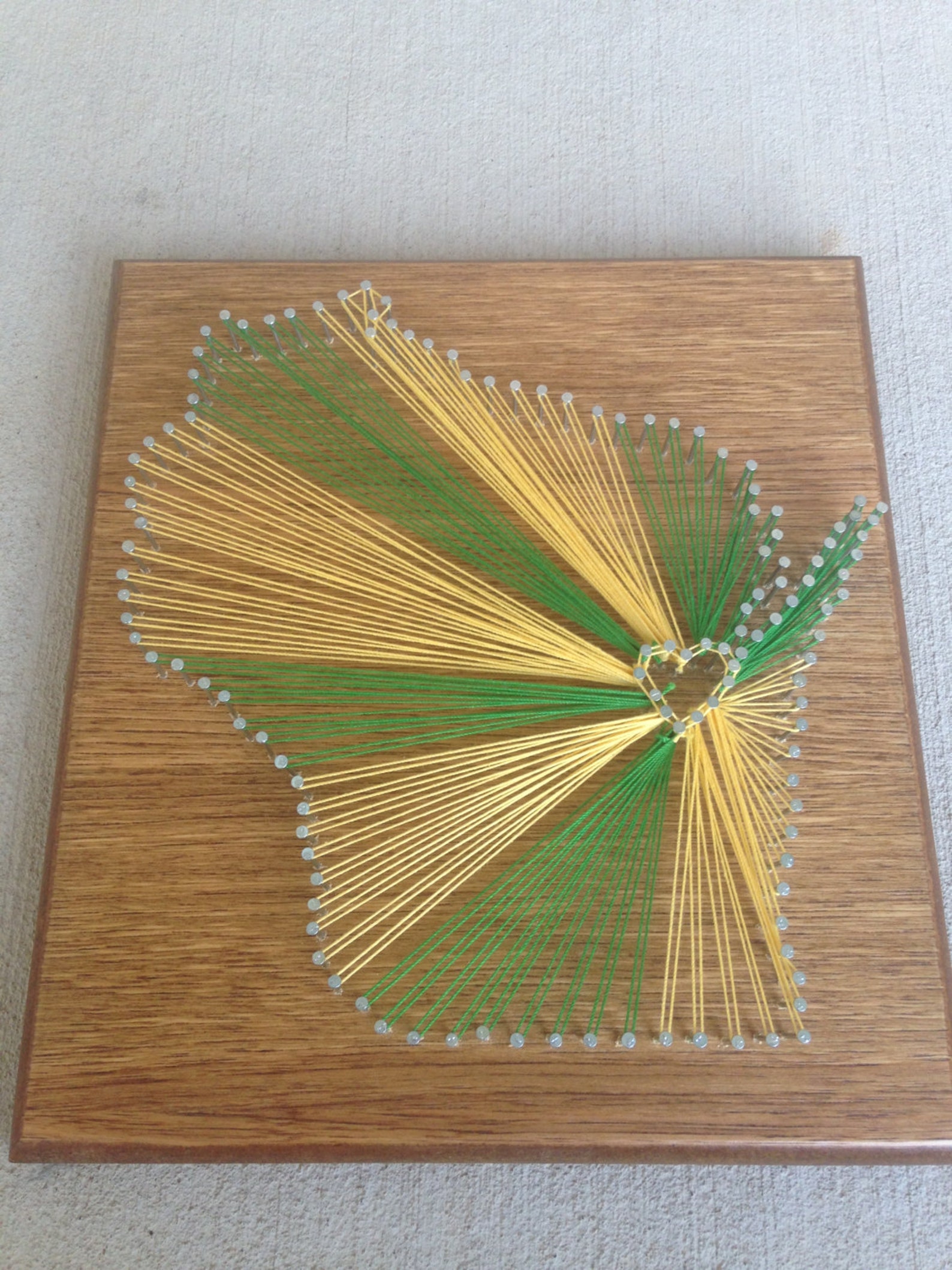 Custom Made to Order Wisconsin String Art | Etsy