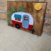 Custom Made to Order Vintage Camper Camping Outdoor String Art - Etsy