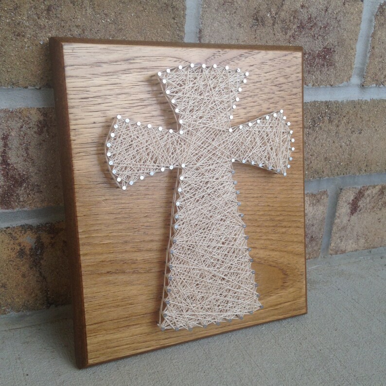 Made to Order String Art Cross | Etsy