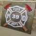 Custom Made to Order Personalized Fire Department String Art - Etsy