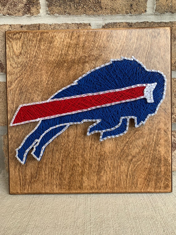 Custom Made to Order Buffalo Bills NFL String Art Board | Etsy