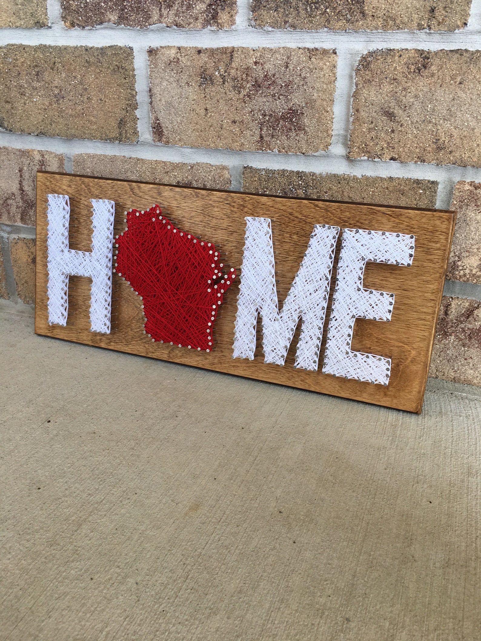 Custom Made to Order Home State String Art Board - Etsy