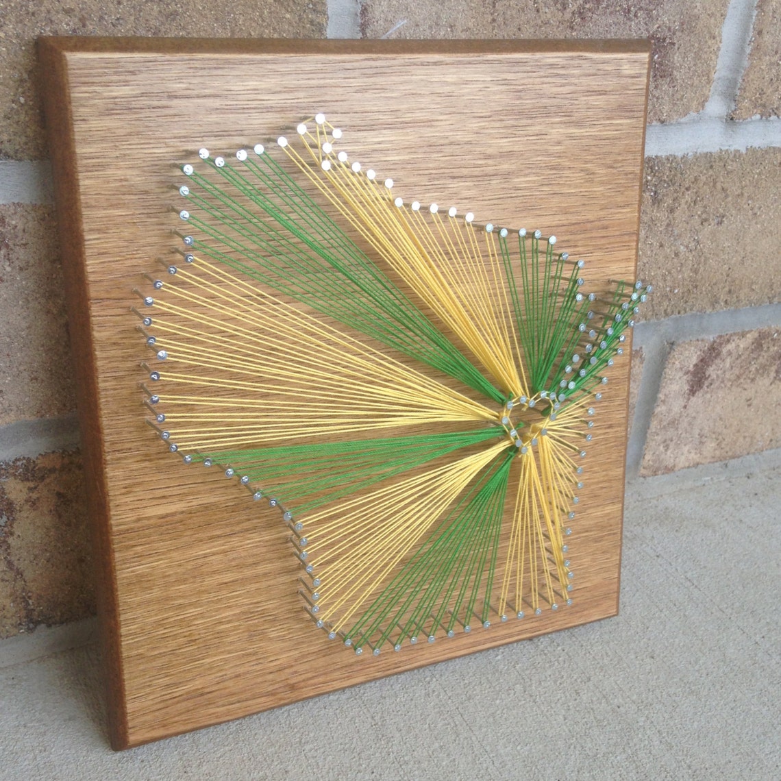 Custom Made to Order Wisconsin String Art | Etsy
