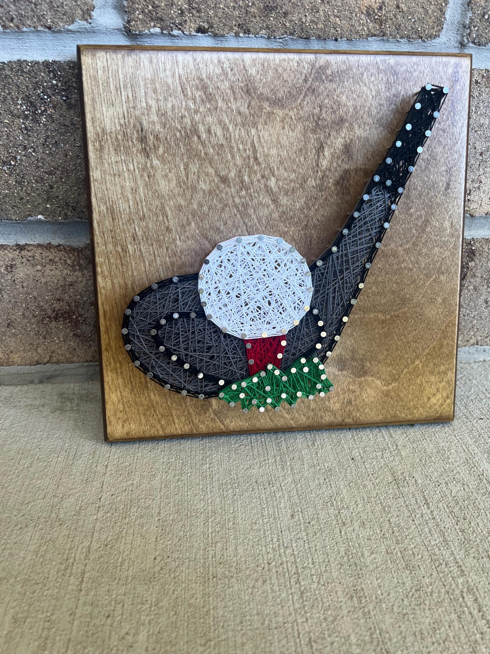 Custom Made to Order Golf String Art - Etsy