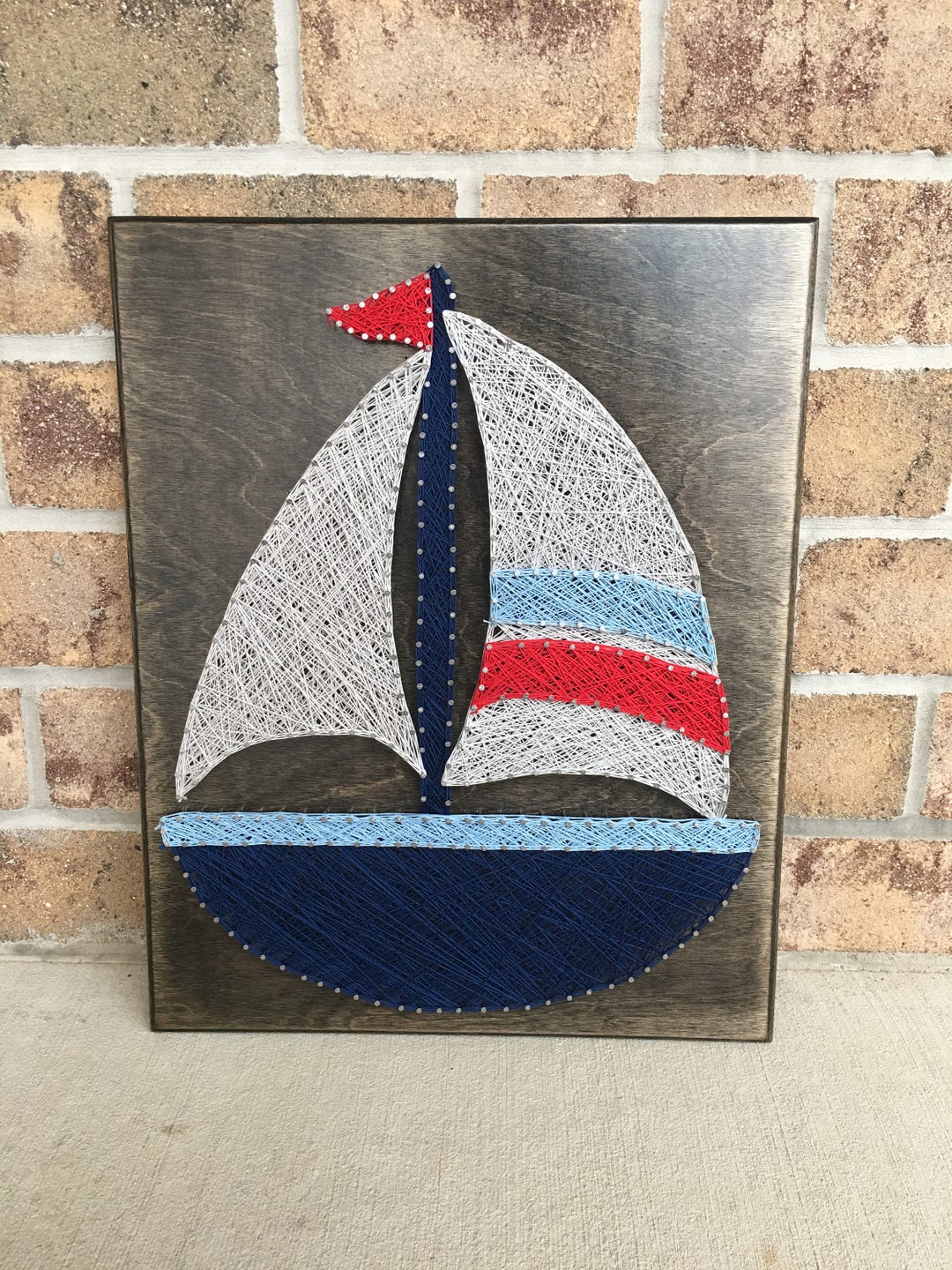 Sailboat String Art - Etsy