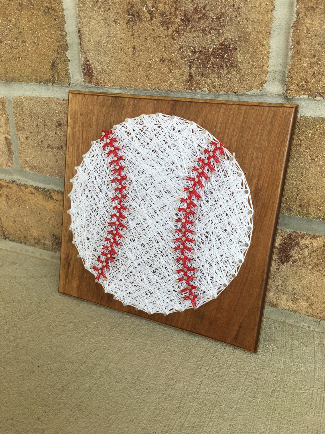 Custom Made to Order Baseball String Art - Etsy