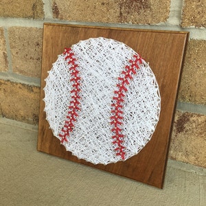 Custom Made to Order Baseball String Art - Etsy