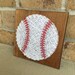 Custom Made to Order Baseball String Art - Etsy