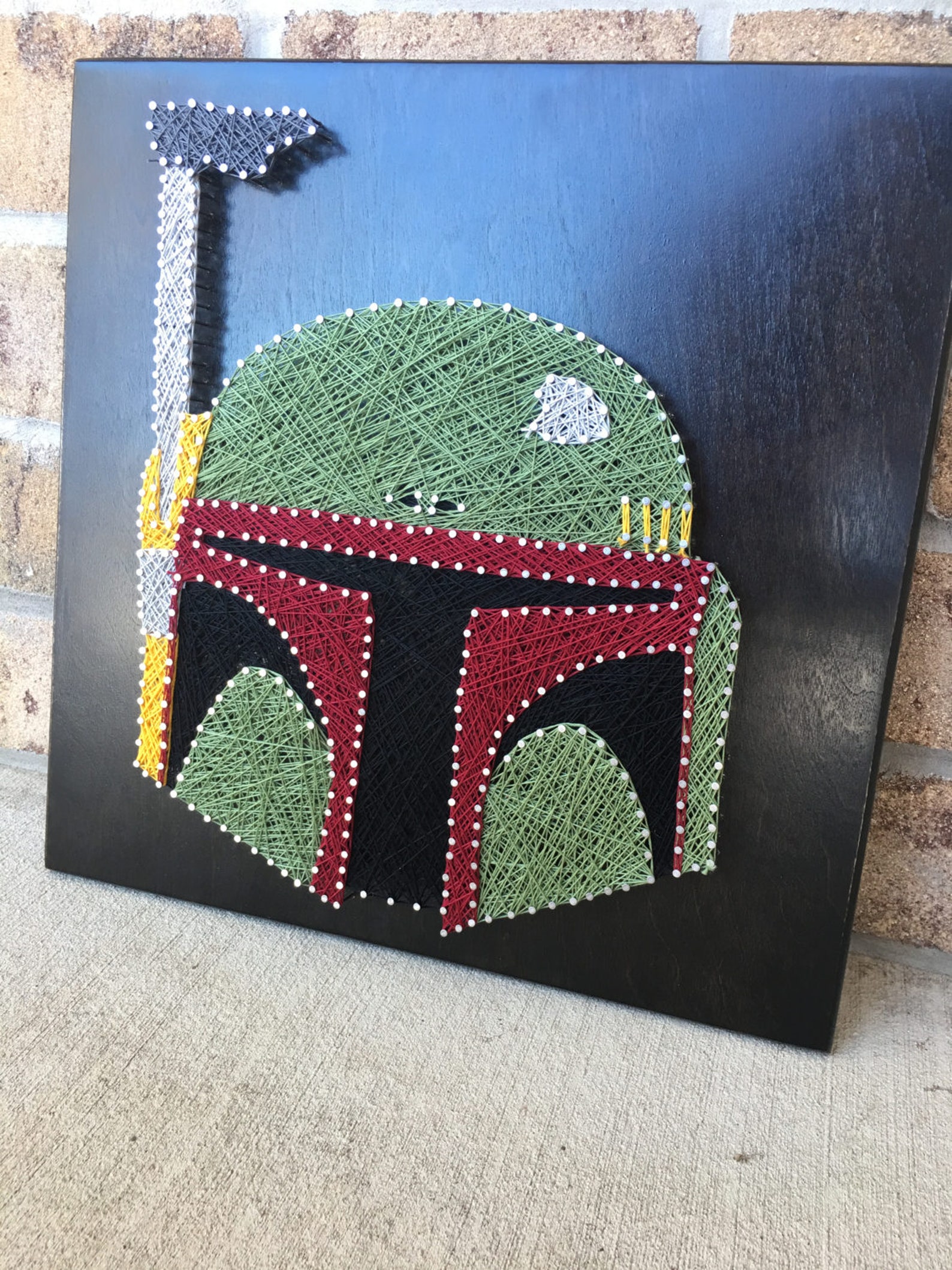 Custom Made to Order Star Wars Boba Fett String Art Board - Etsy