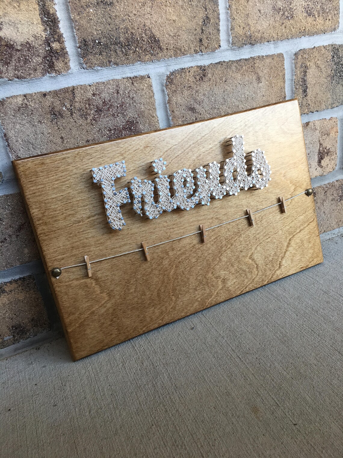 Custom Made to Order Friends String Art Board With Picture - Etsy