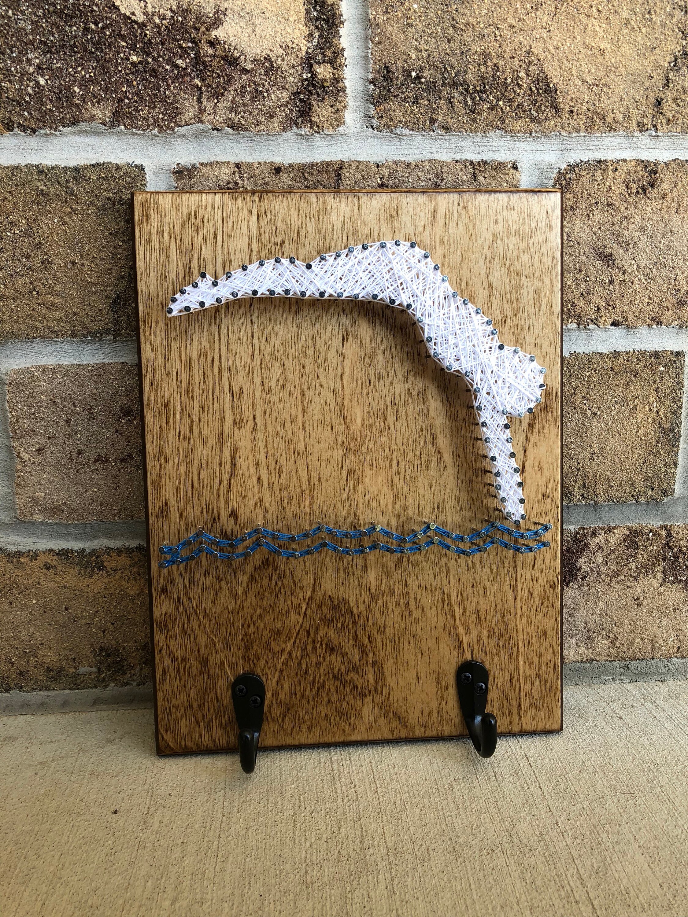 Custom Made to Order Swimming String Art Board - Etsy