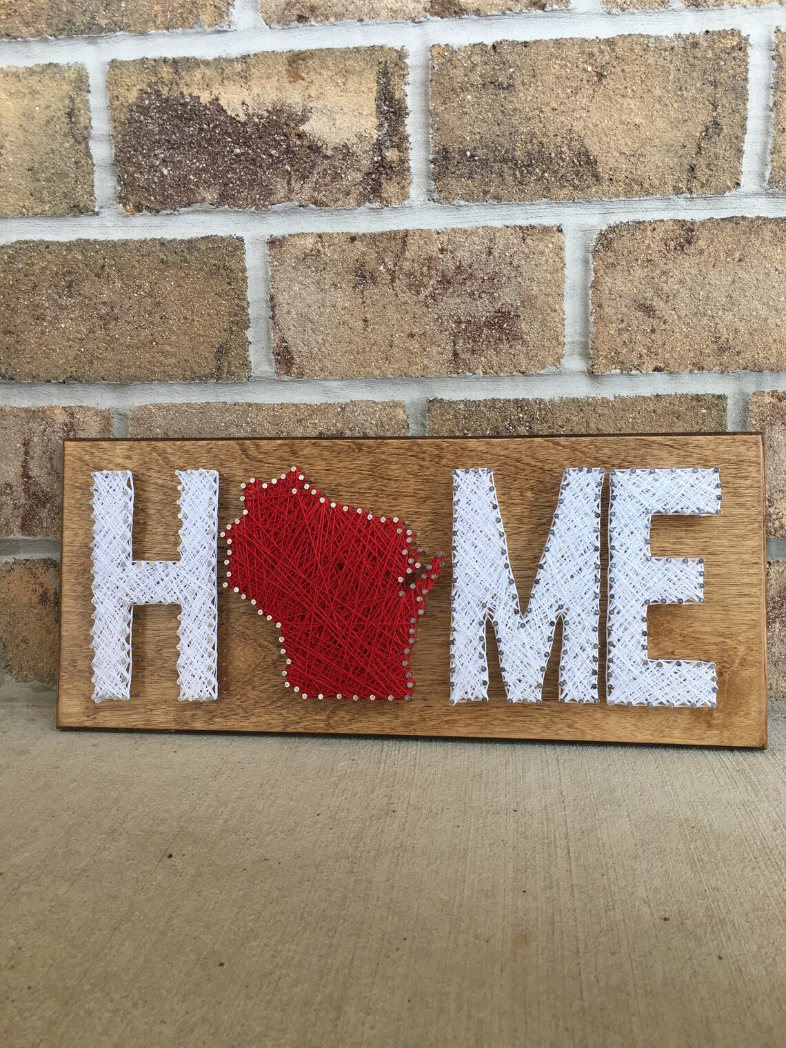 Custom Made to Order Home State String Art Board - Etsy