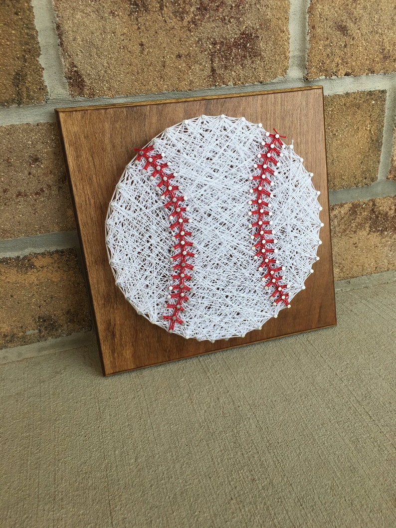 Custom Made to Order Baseball String Art - Etsy