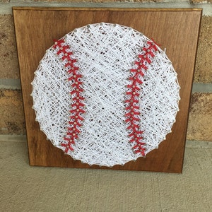 Custom Made to Order Baseball String Art - Etsy