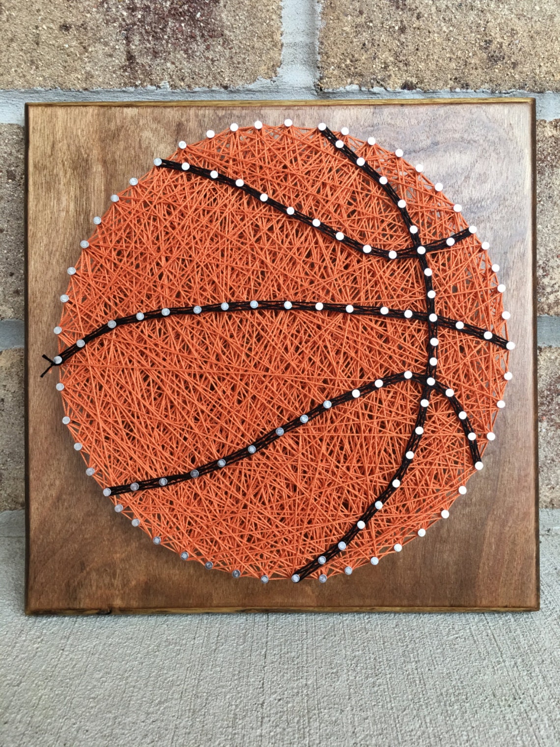 Custom Made to Order Basketball String Art - Etsy