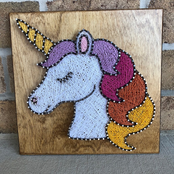 String Art Buffalo - Etsy