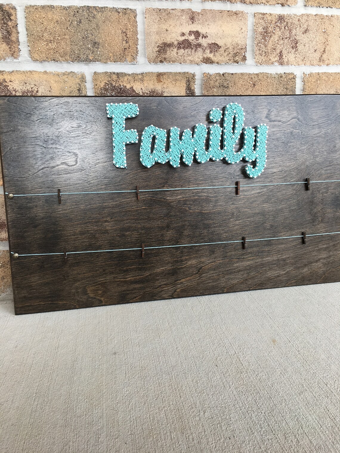 Custom Made to Order Family or Grandkids String Art Board | Etsy