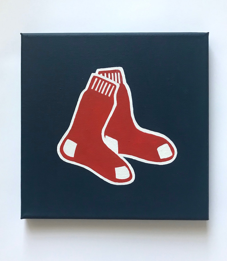 MLB Team Logo Canvas Painting Cualquier equipo Yankees, Dodgers, Cubs ...