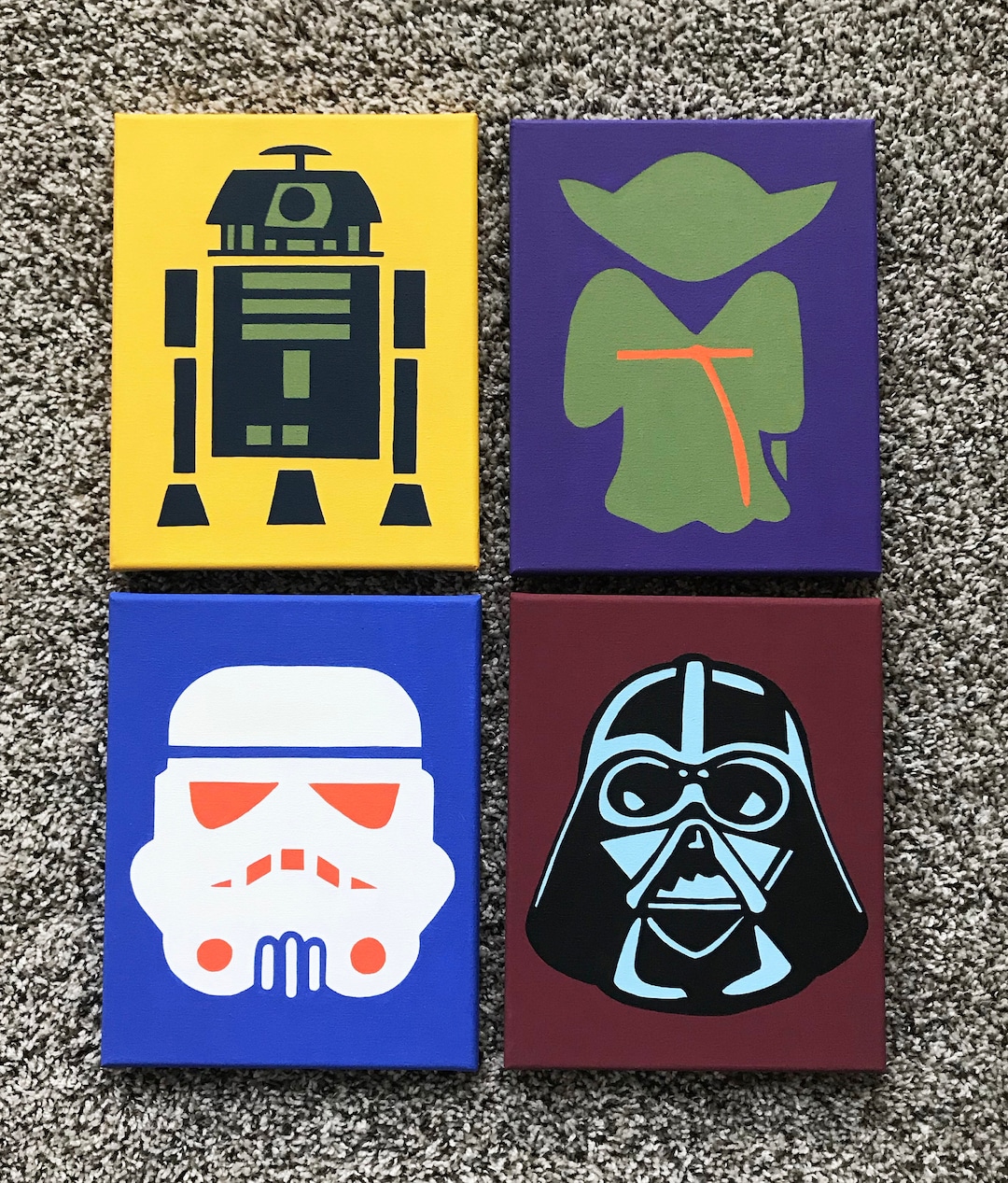 Star Wars Canvas Paintings - Etsy