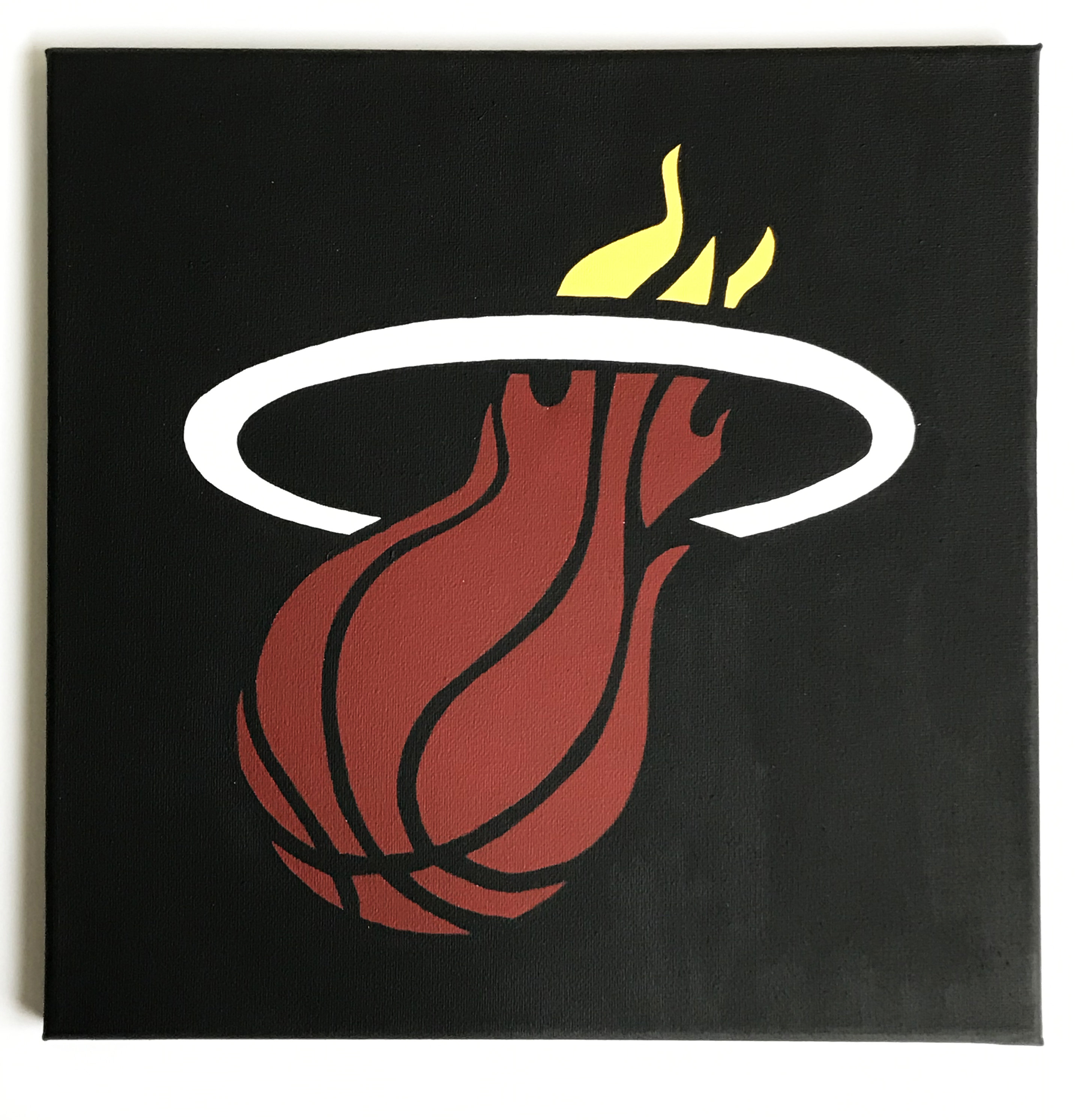 NBA Team Logo Canvas Painting Any Team bulls, Hornets, Trailblazers ...