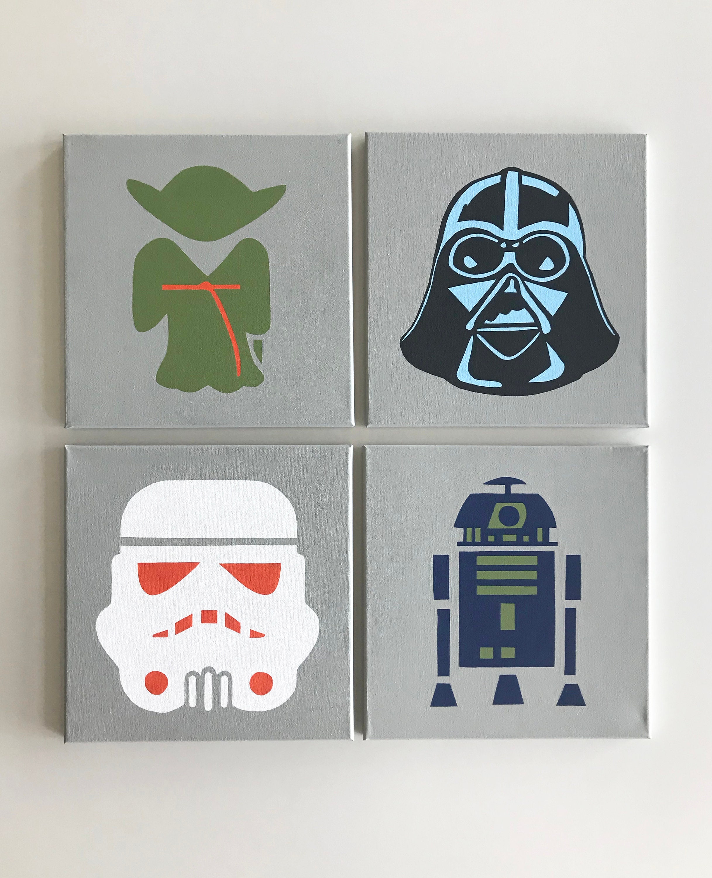 Star Wars Canvas Paintings - Etsy
