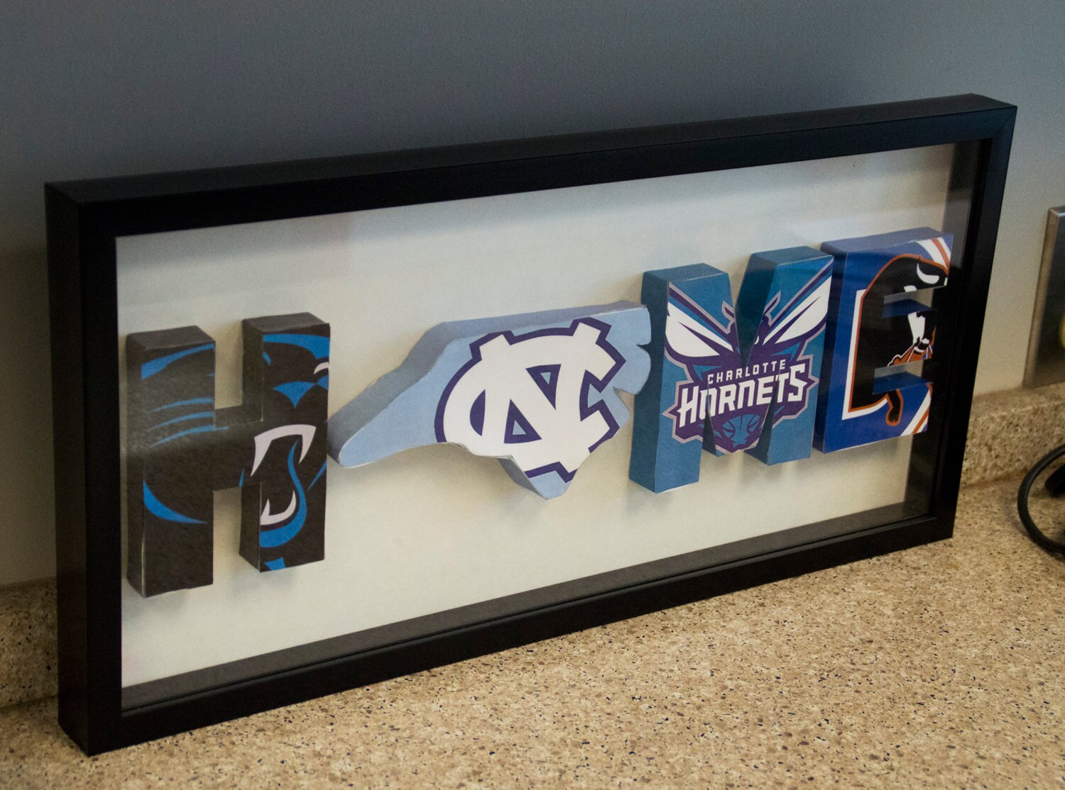 Hometown Sports Team Shadowbox - Etsy