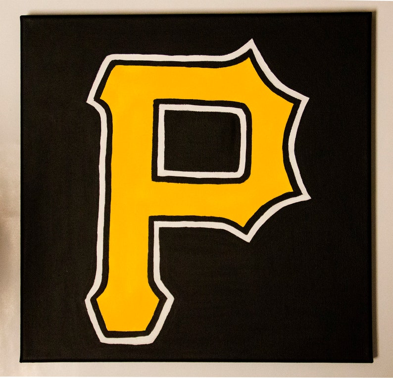 MLB Team Logo Canvas Painting Cualquier equipo Yankees | Etsy