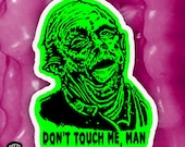 Robocop Melting Man Sticker Don't Touch Me Man - Etsy