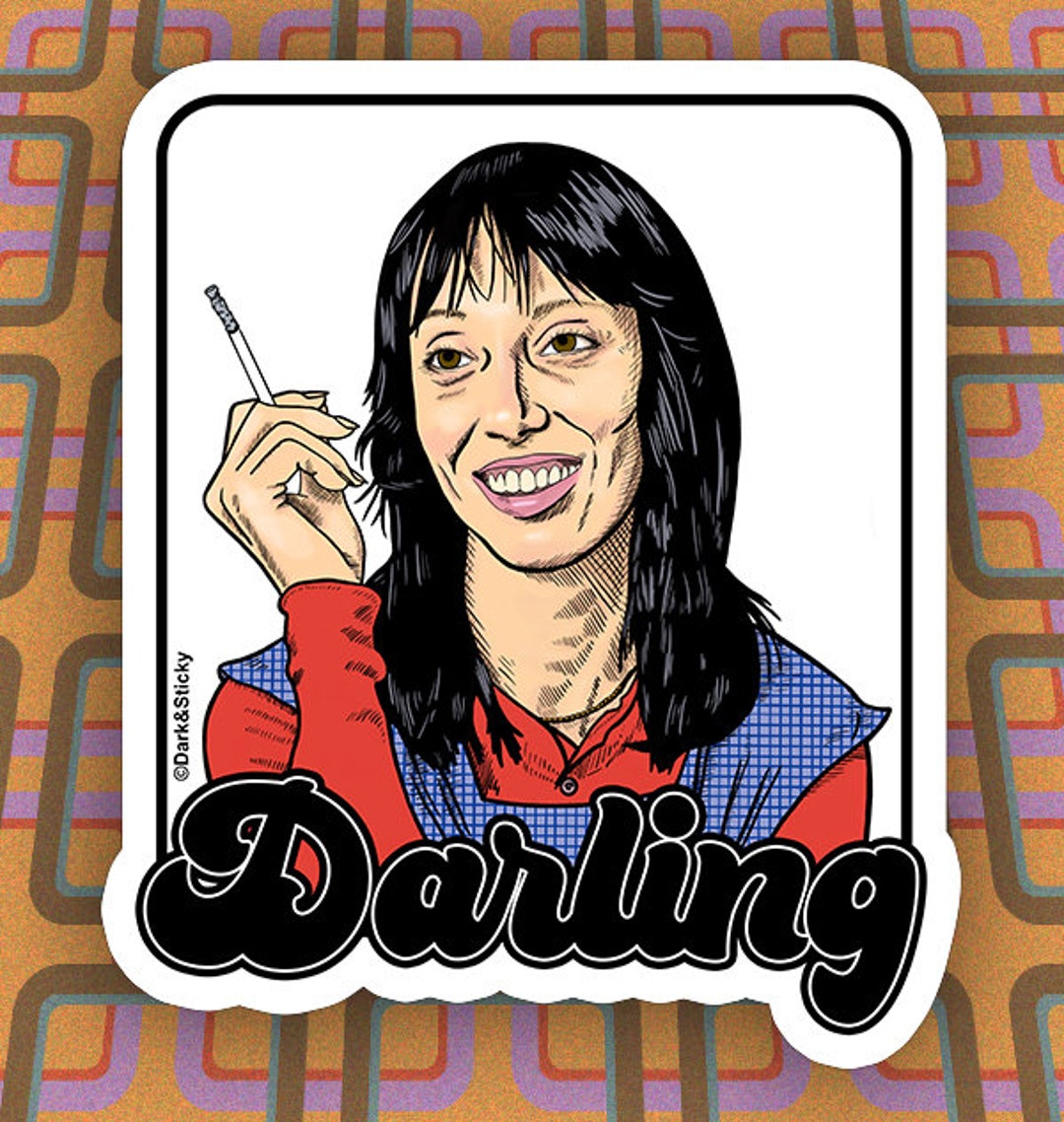 The Shining - Wendy Torrance "darling" Sticker (made to Order) - Etsy